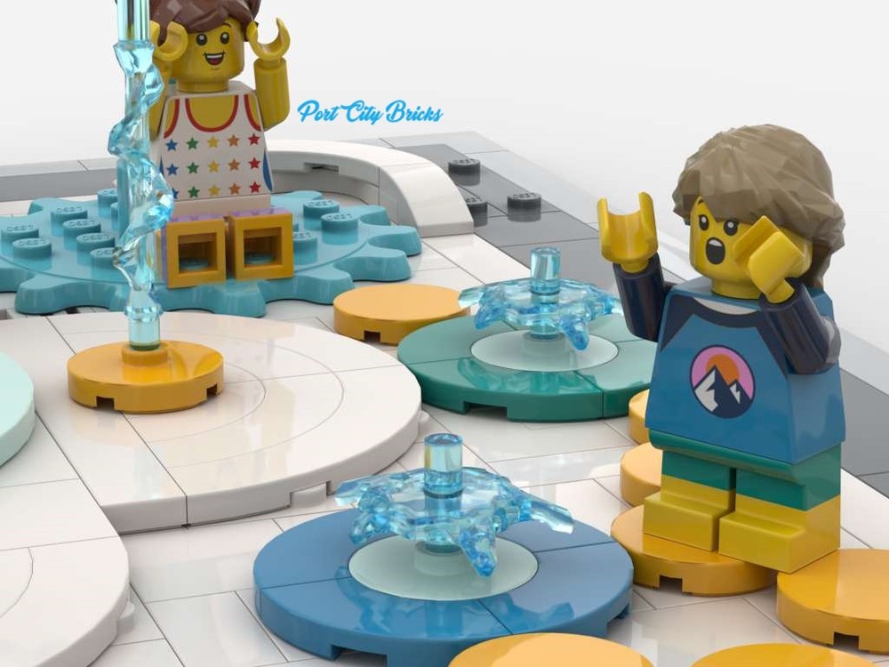 LEGO MOC Splash Park by Port City Bricks by PortCityBricks ...