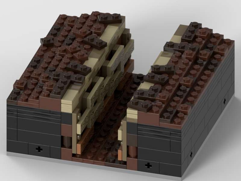 LEGO MOC Modular Trench - Straight Narrow by mikey2110 | Rebrickable ...