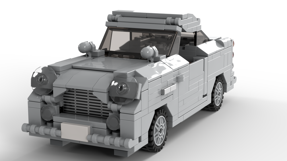 Lego Moc Minifig Scale Aston Martin Db5 By Diesmercuriiest