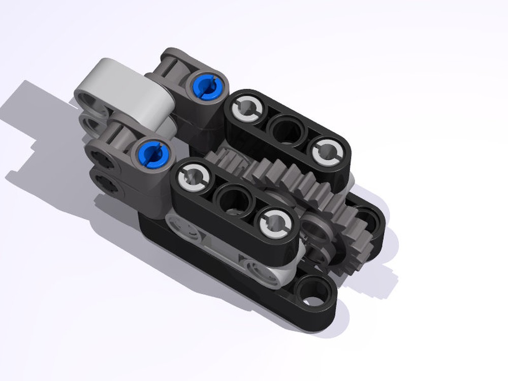 LEGO MOC Simple Gearbox - Ratio 1:3 by lucasmaniesi | Rebrickable ...