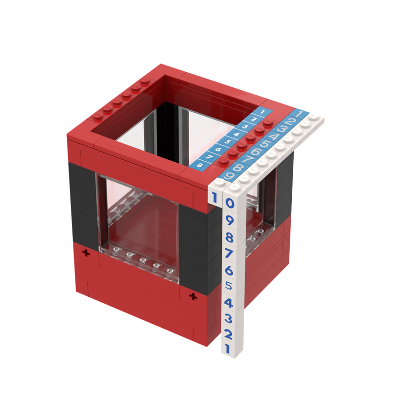 LEGO MOC-184800 Among Us GBC Ball Bin or pen cup, desktop organizer by ...