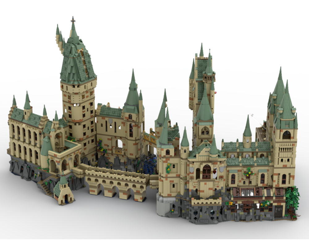 LEGO MOC Ultimate Modular HP Castle Bundle - Second Edition by Gobsmack | Rebrickable - Build ...