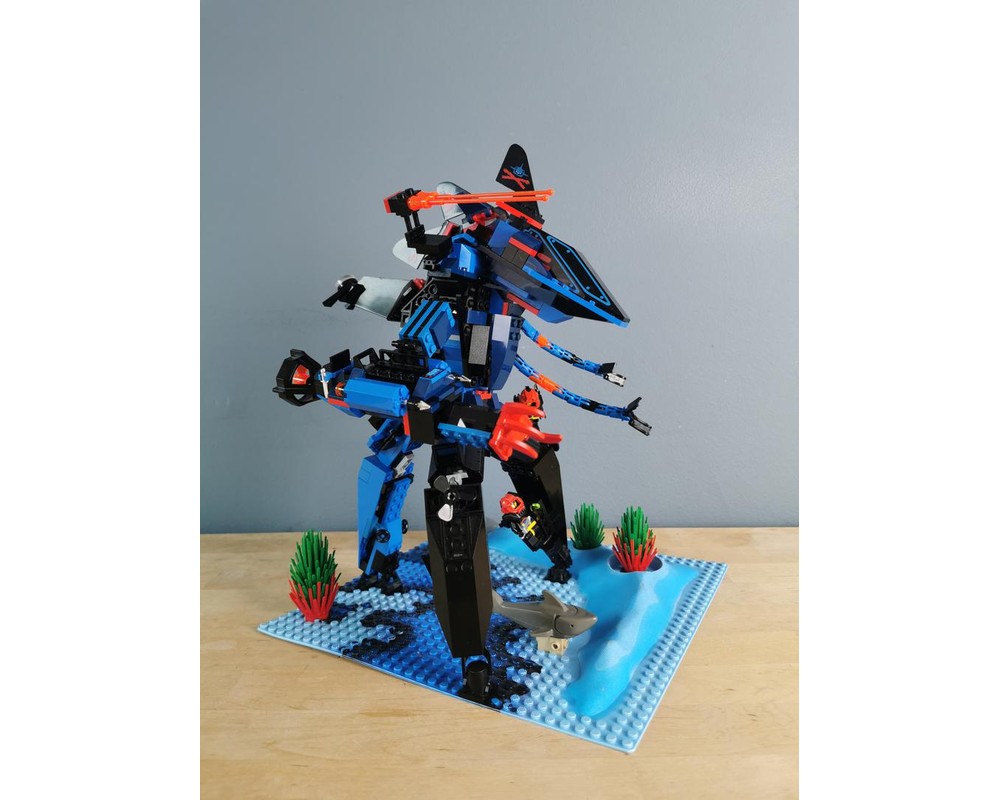 Lego Moc Deep Sea Titan By Brickvink Rebrickable Build With Lego