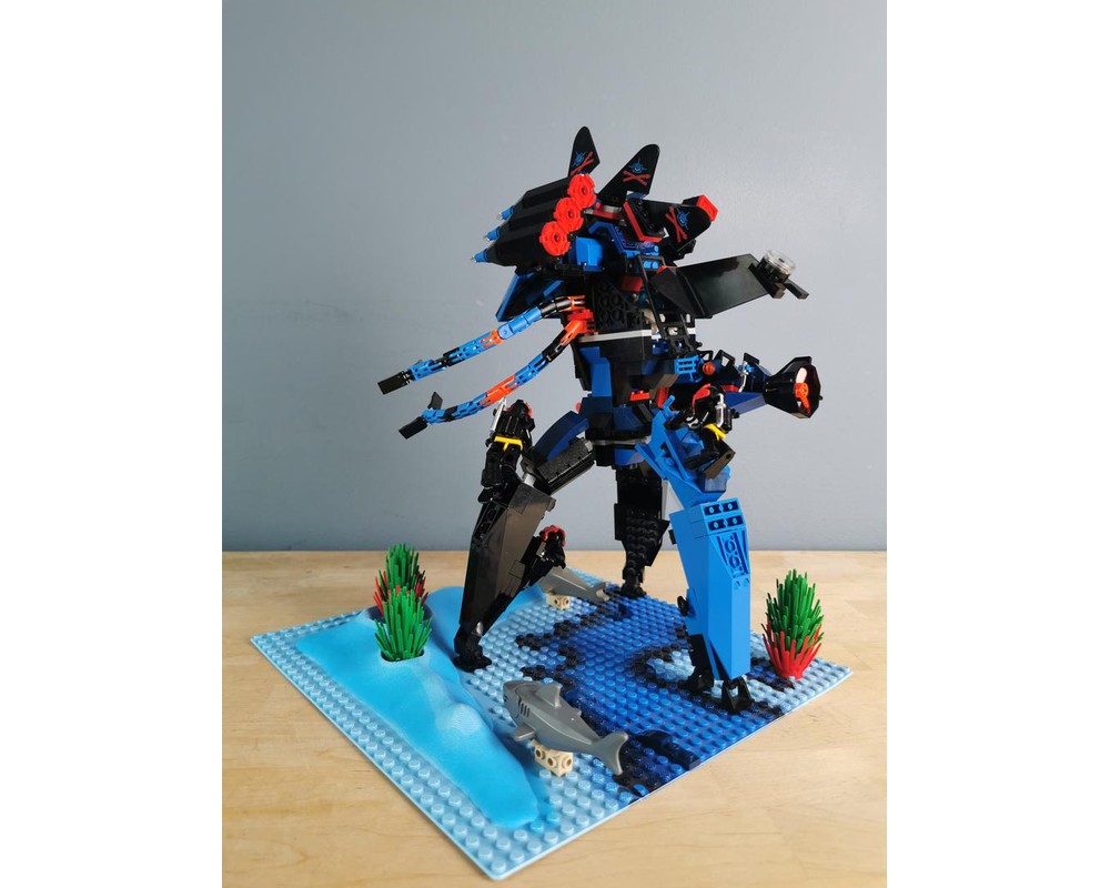 Lego Moc Deep Sea Titan By Brickvink Rebrickable Build With Lego