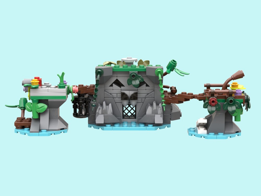 LEGO MOC Ominous Isle Mini Build by zsobricks | Rebrickable - Build ...