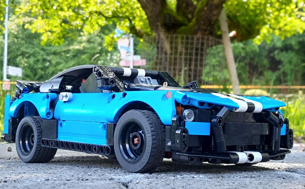 LEGO MOC Ford Mustang rc powered with Buwizz/ Buggy Motor by lu_builder ...