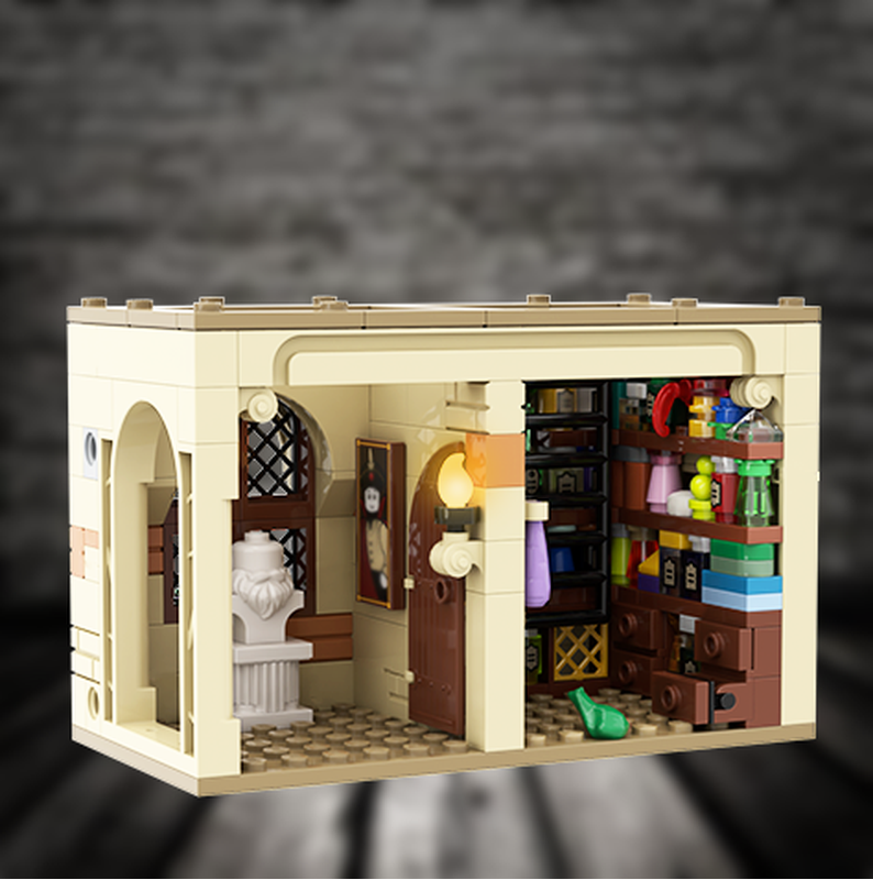 LEGO MOC Professor's Potion Closet by JD Bricks | Rebrickable - Build ...