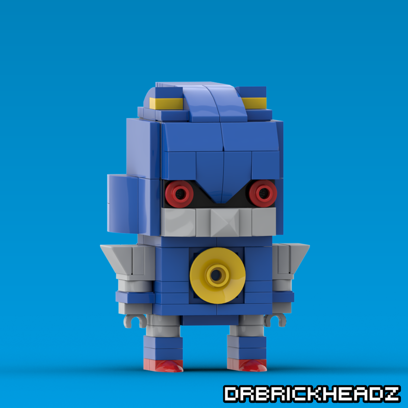 LEGO MOC Metal Sonic (Sonic the Hedghehog) Brickheadz Instructions by ...