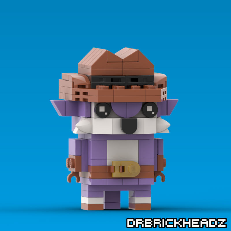 LEGO MOC Fang the Sniper (Sonic the Hedghehog) Brickheadz Instructions ...