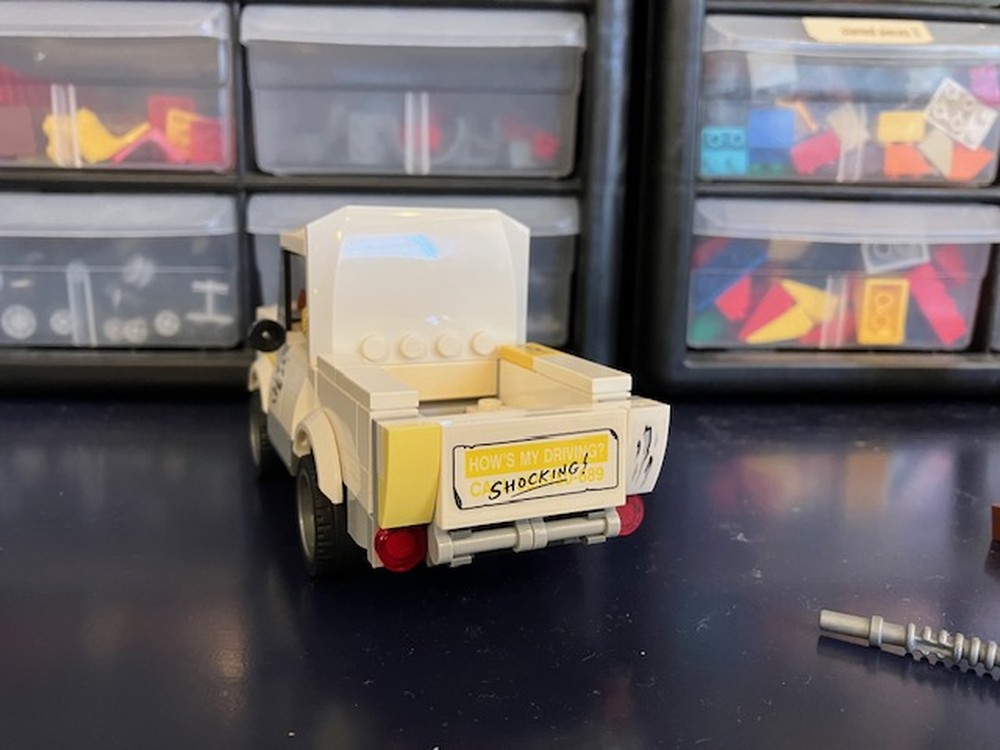 LEGO MOC Old pickup truck by fluffy_bricks | Rebrickable - Build with LEGO