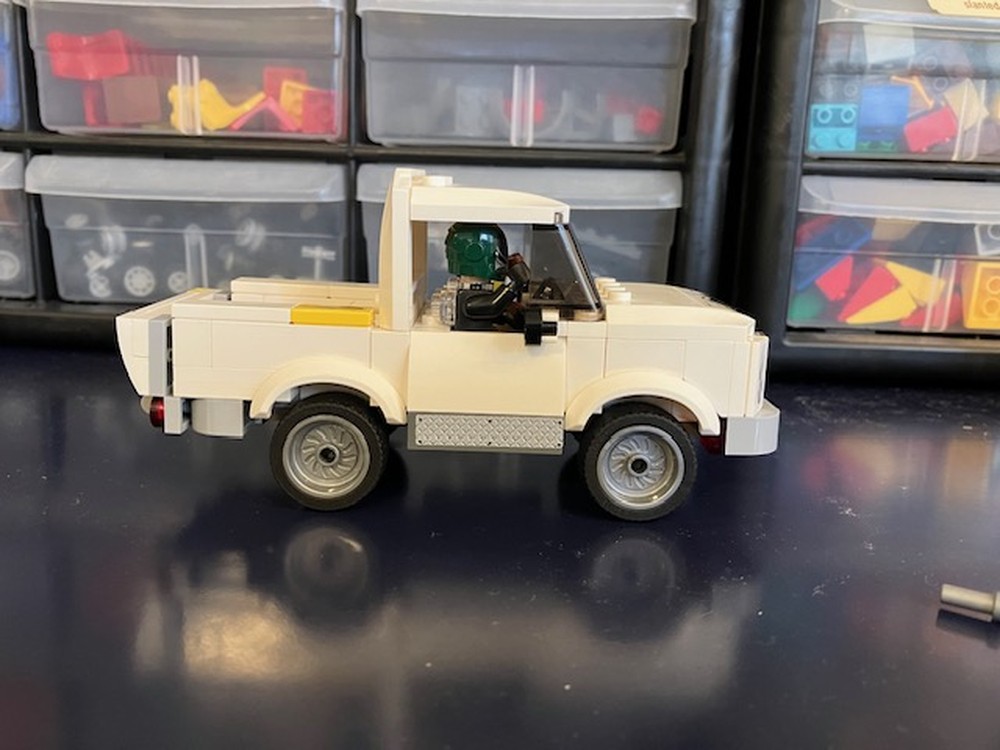 LEGO MOC Old pickup truck by fluffy_bricks | Rebrickable - Build with LEGO