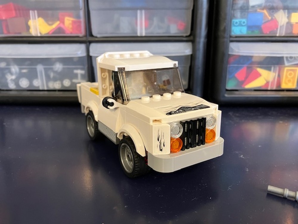 LEGO MOC Old pickup truck by fluffy_bricks | Rebrickable - Build with LEGO