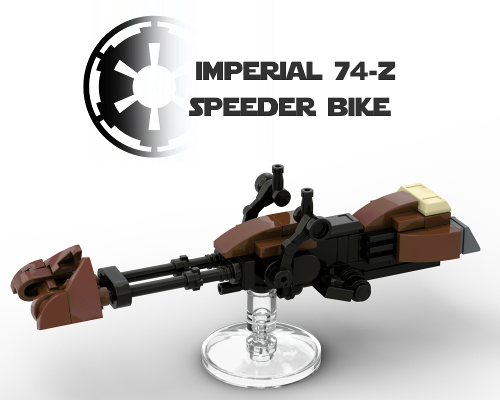 LEGO MOC Imperial 74-Z Speeder Bike by codyaner.bricks | Rebrickable - Build with LEGO
