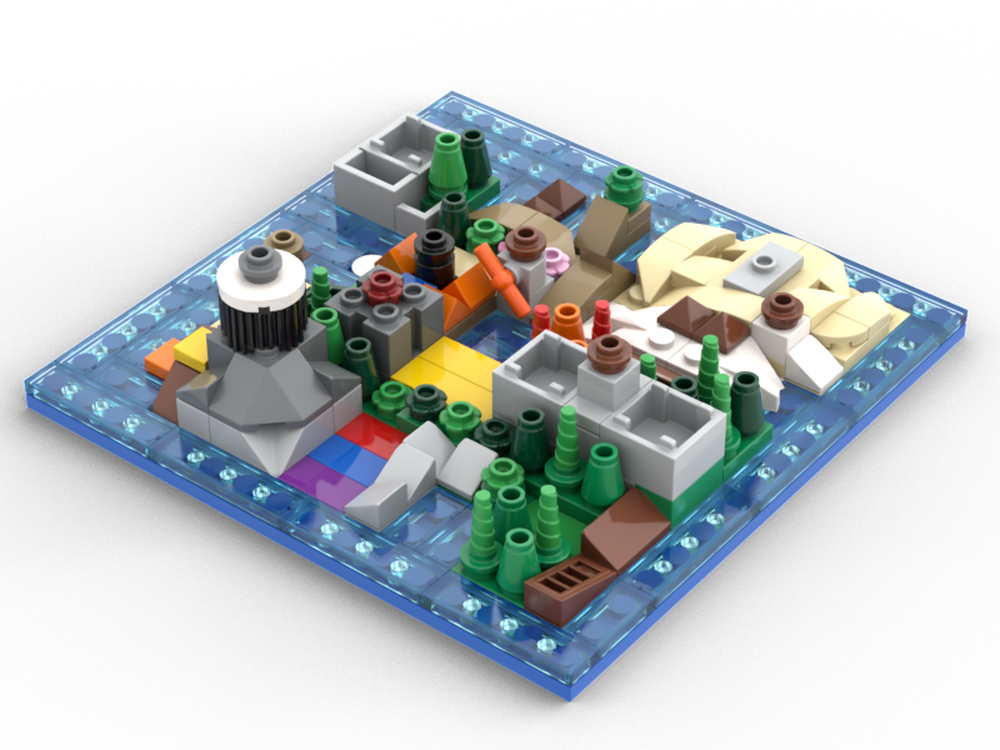 Lego Moc The Witness By Tice Rebrickable Build With Lego