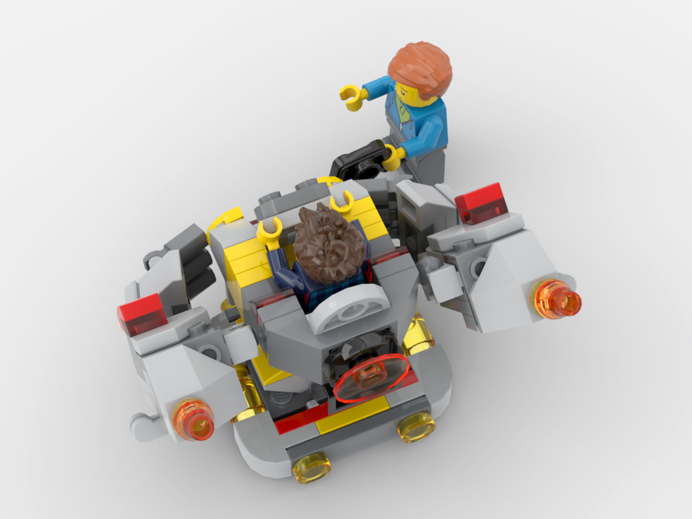 LEGO MOC Bumper Car - Robot M1 by Agilinzzz | Rebrickable - Build with LEGO