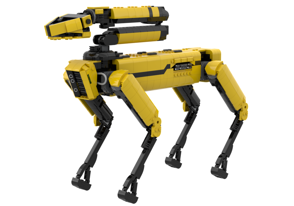 LEGO MOC Robotic Arm for Spot by OrchardBuilds | Rebrickable - Build ...