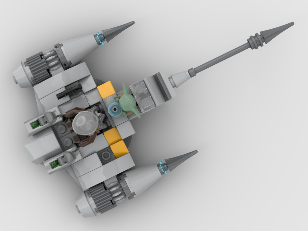 LEGO MOC Mandalorian N-1 75363 Alt/MOD by sgtscoopy | Rebrickable ...