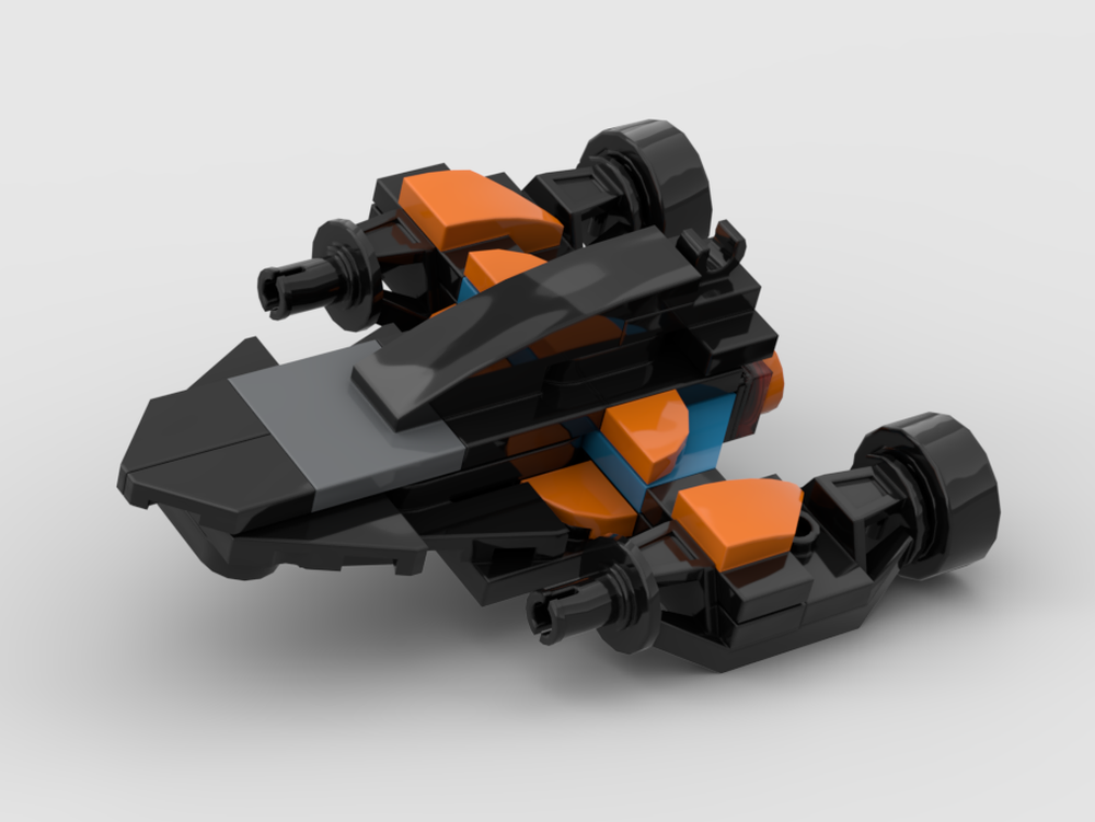 LEGO MOC 30683 Alt Starship by Z-Brix | Rebrickable - Build with LEGO