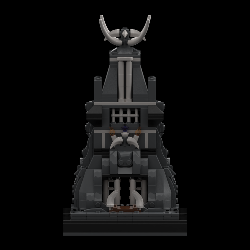 LEGO MOC Garmadon's Dark Fortress Show accurate Diorama by Smurph2053 ...