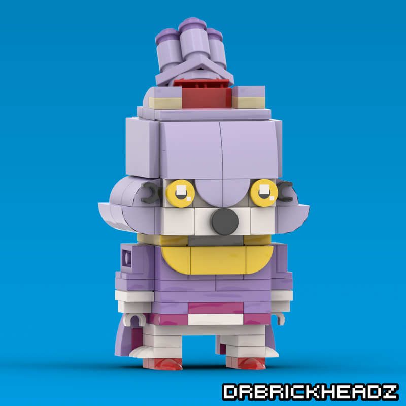LEGO MOC Blaze the Cat (Sonic the Hedghehog) Brickheadz Instructions by ...