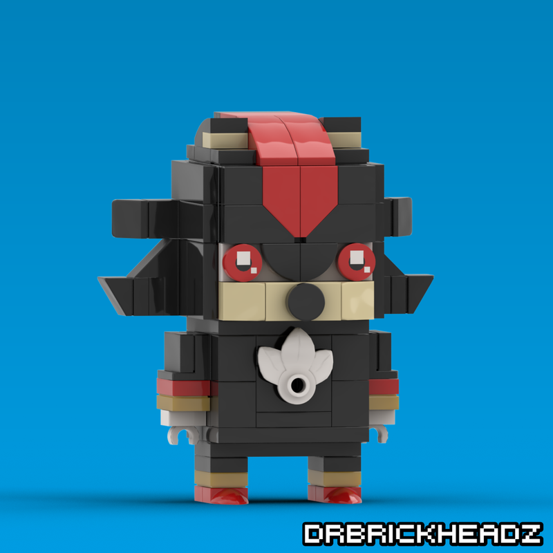 LEGO MOC Shadow the Hedgehog (Sonic the Hedghehog) Brickheadz ...