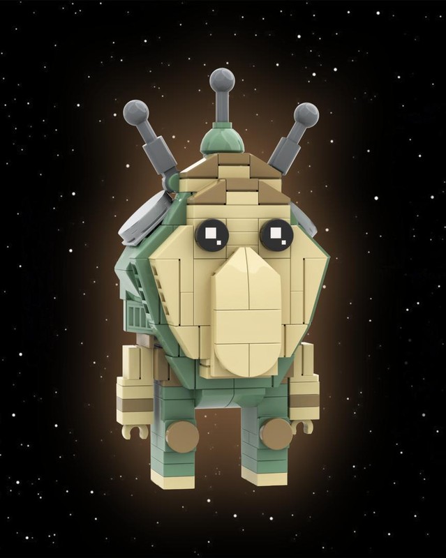 LEGO MOC Ben Quadinaros Brickheadz MOC Instructions + Parts List by ...