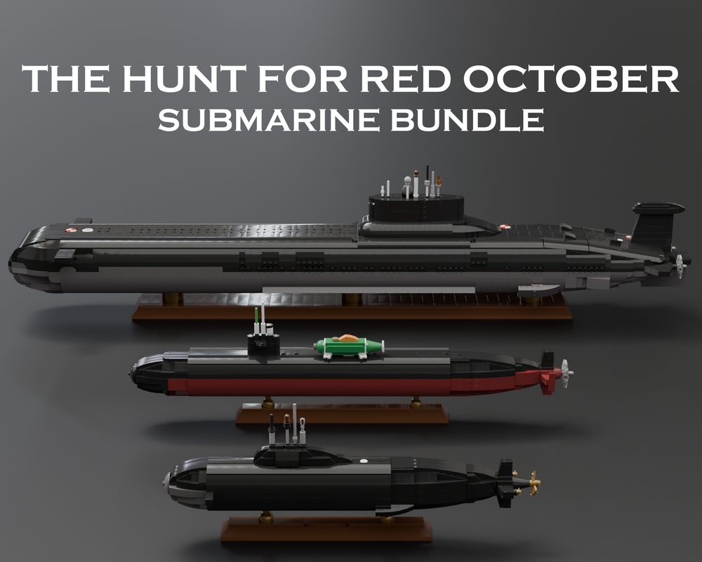 LEGO MOC-184889 The Hunt for Red October - Submarine Bundle by ...