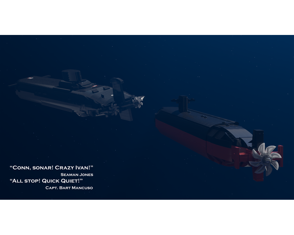 LEGO MOC-184889 The Hunt for Red October - Submarine Bundle by ...