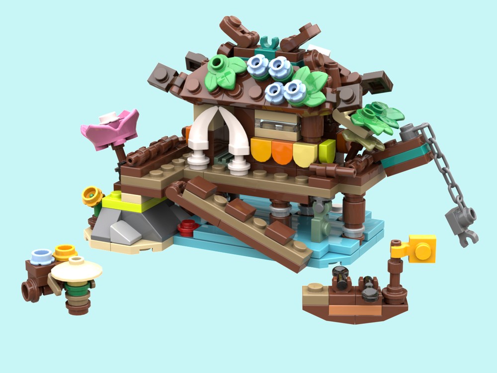 LEGO MOC The Ocean House Mini Build by zsobricks | Rebrickable - Build ...