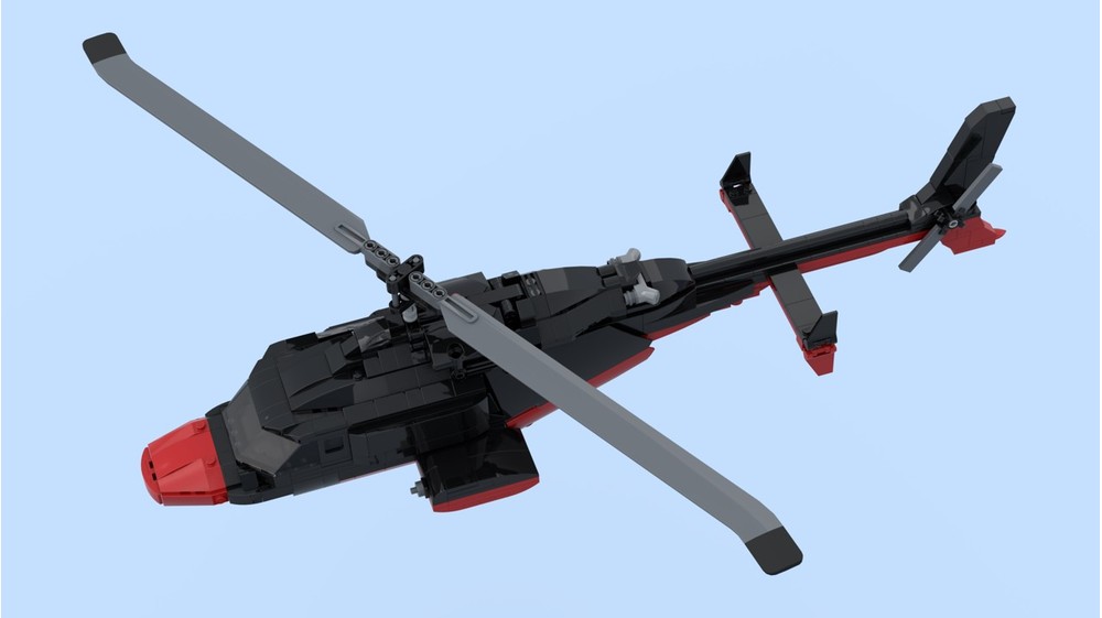 LEGO MOC MOCturnal AIRWOLF series: REDWOLF by MOCturnal | Rebrickable ...