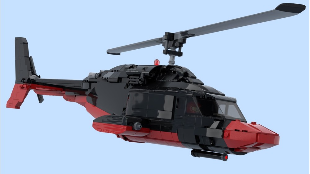 LEGO MOC MOCturnal AIRWOLF series: REDWOLF by MOCturnal | Rebrickable ...