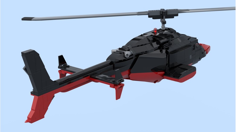 LEGO MOC MOCturnal AIRWOLF series: REDWOLF by MOCturnal | Rebrickable ...