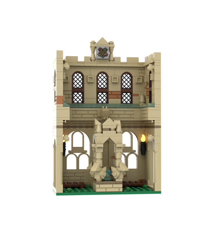 LEGO MOC The Clocktower Courtyard by JD Bricks | Rebrickable - Build ...