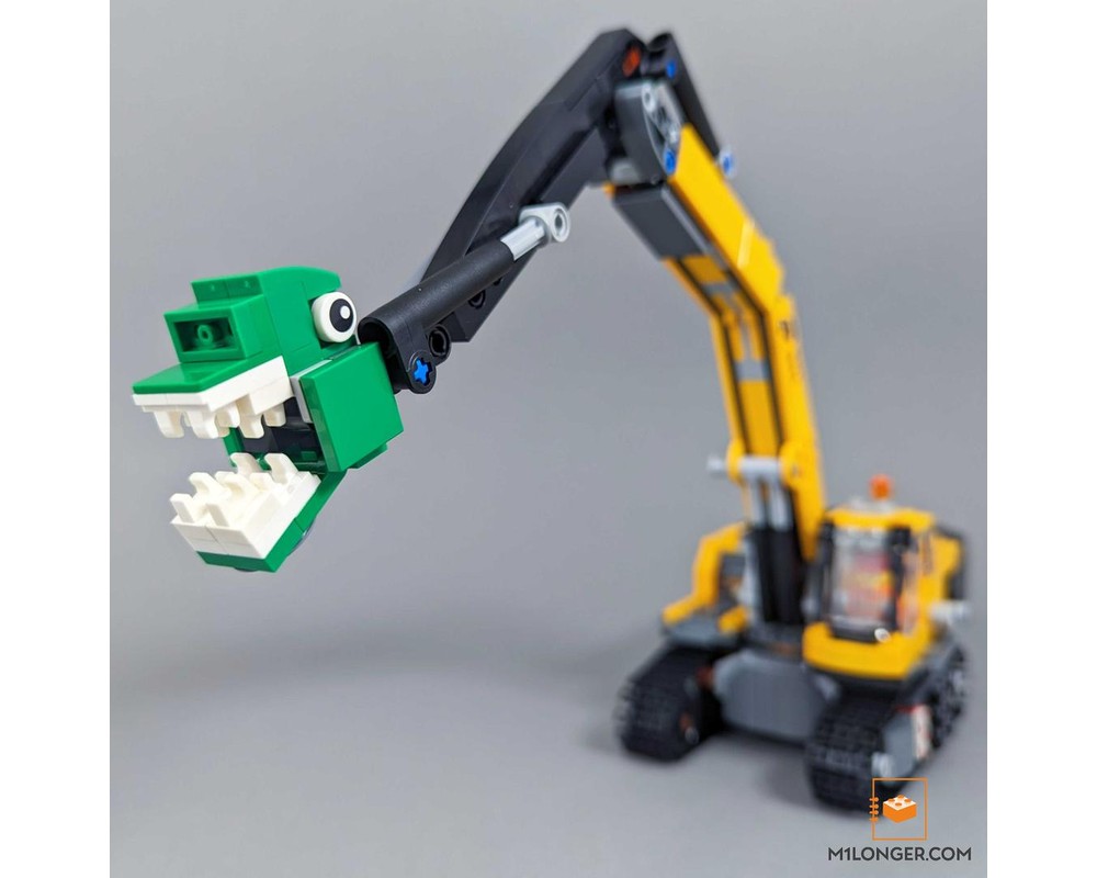 LEGO MOC Demolition Dinosaur by M_longer | Rebrickable - Build with LEGO