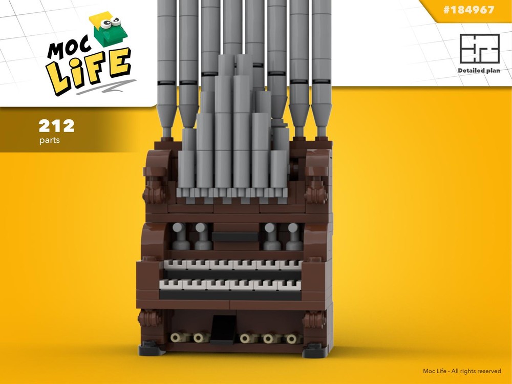 LEGO MOC Organ by MocLife | Rebrickable - Build with LEGO