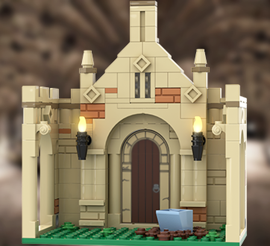 LEGO MOC Astronomy Tower Courtyard by JD Bricks | Rebrickable - Build ...