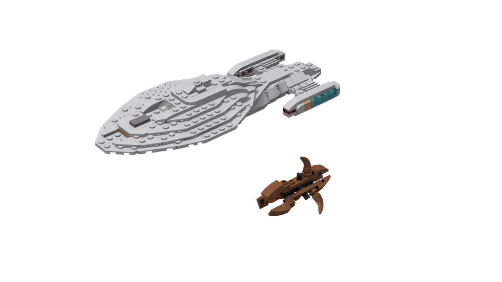 LEGO MOC Species 8472 Undine Bioship by LegendAJ | Rebrickable - Build ...