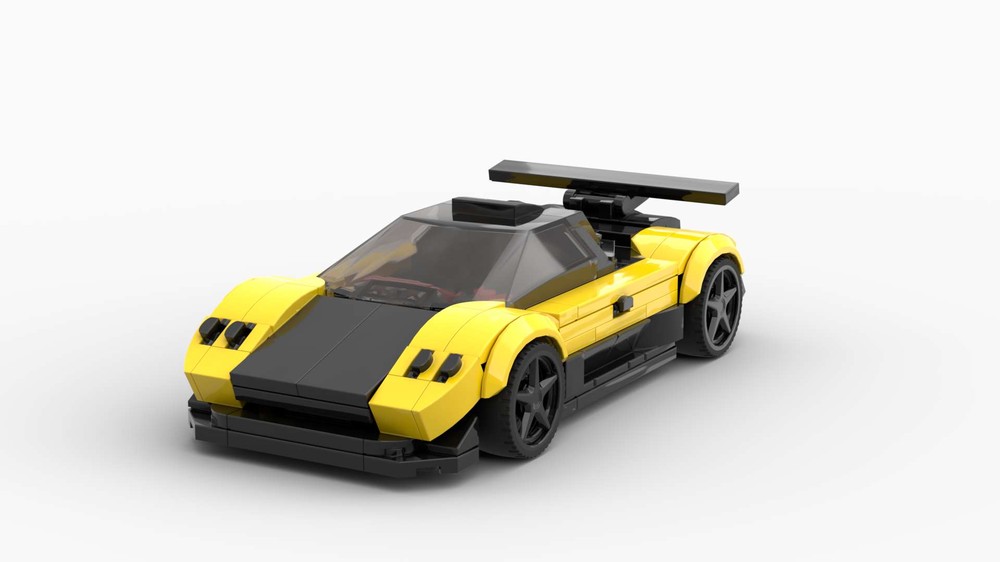 LEGO MOC pagani zonda cinque by mnw2 | Rebrickable - Build with LEGO