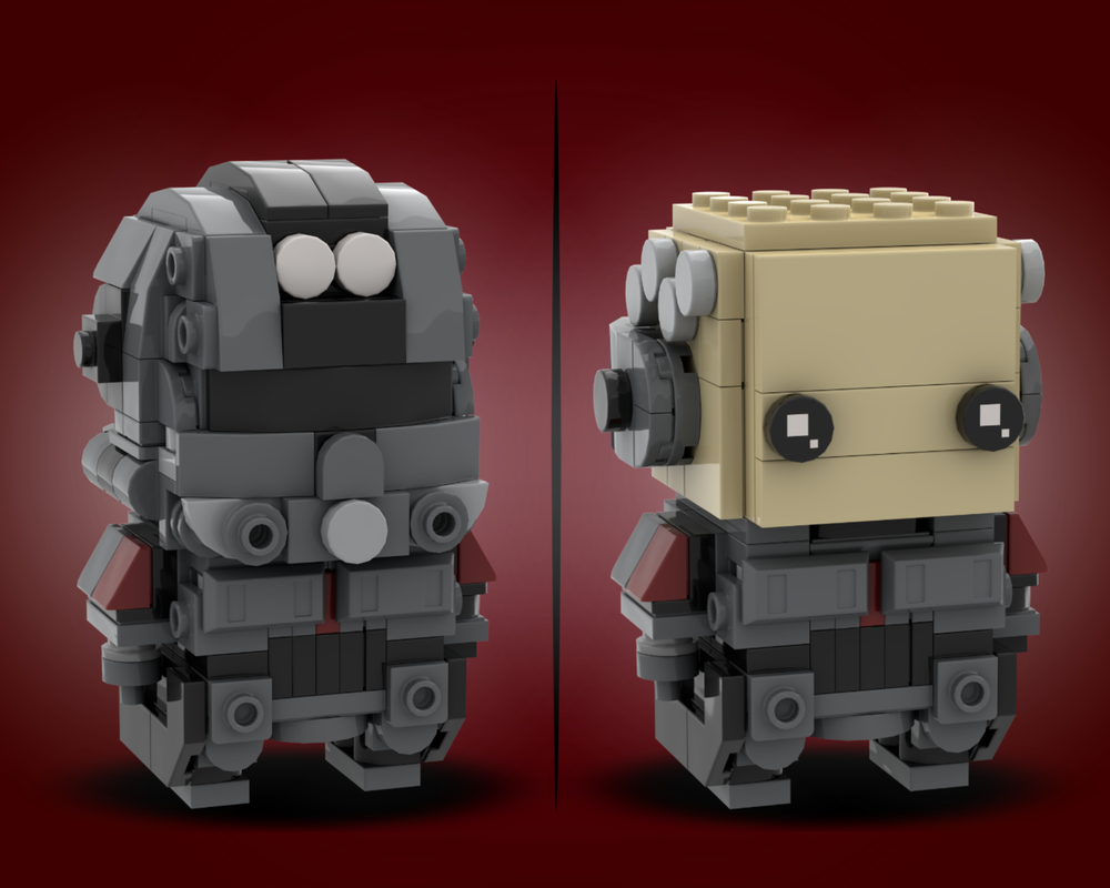LEGO MOC-184988 Echo Brickheadz by Ant0noo | Rebrickable - Build with LEGO