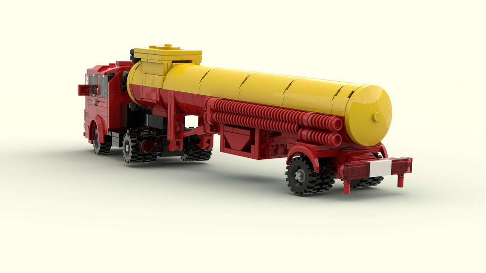 Lego Moc Skoda 706 Rt Minol Tanklaster By Geklemmtereichsbahn