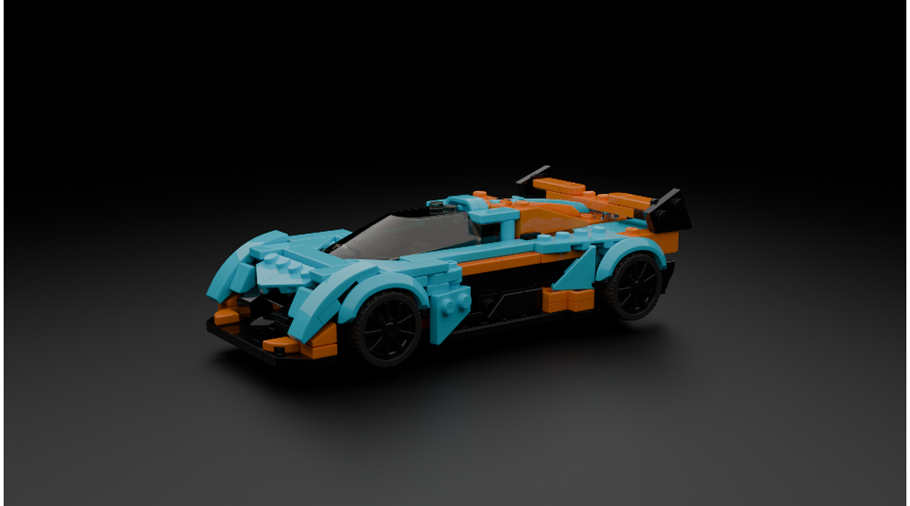 LEGO MOC McLaren Solus GT by Thecarmoccer | Rebrickable - Build with LEGO