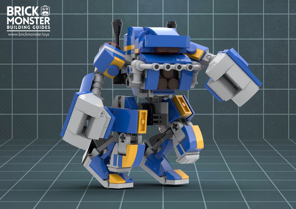 LEGO MOC BM-001 Hammerhead Mech by brick_monster | Rebrickable - Build ...
