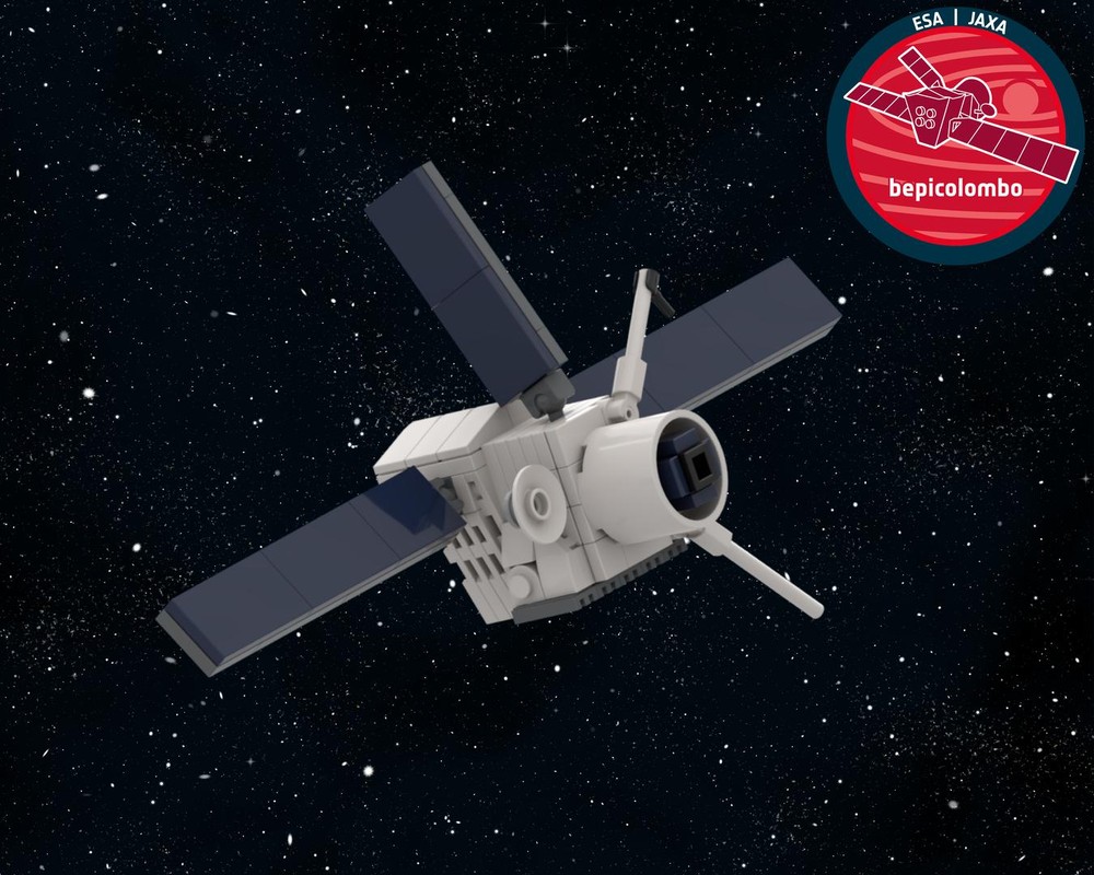 LEGO MOC BepiColombo by BrickSat | Rebrickable - Build with LEGO