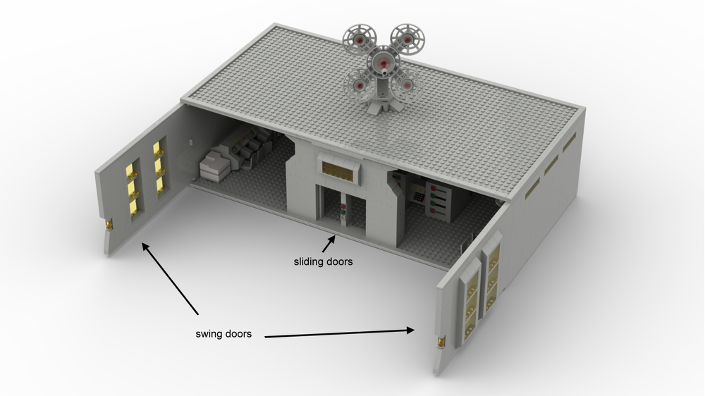 LEGO MOC PCS204 "RAD" Classic Space Research & Datacenter by Polarstorm ...