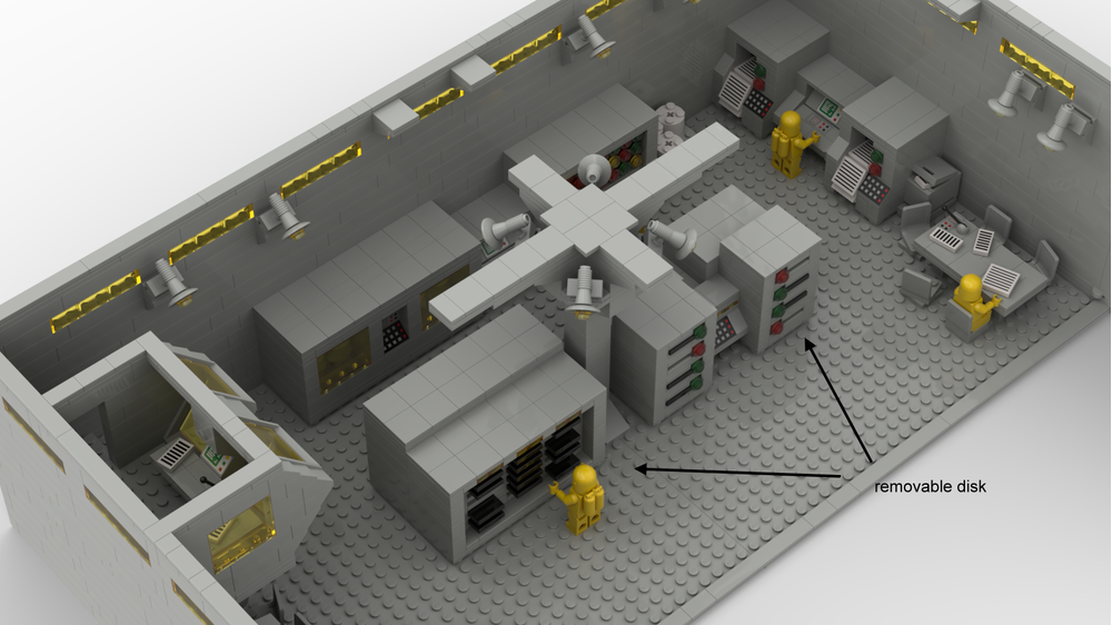 LEGO MOC PCS204 "RAD" Classic Space Research & Datacenter by Polarstorm ...