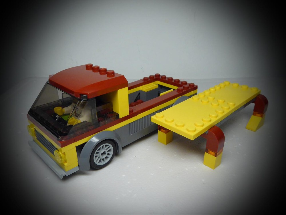 Lego Moc 60150 Combo Flatnose Truck By Perbonde Rebrickable Build