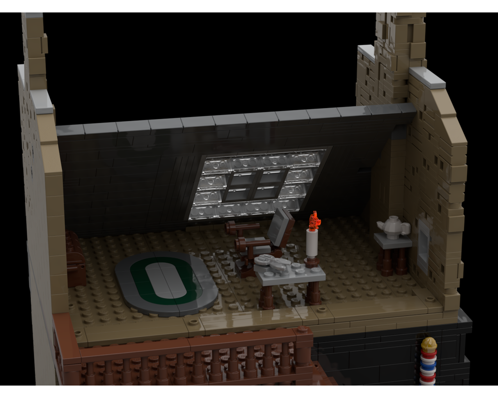 LEGO MOC Modular Meat Pie/Barber Shop by KaL-1 | Rebrickable - Build ...
