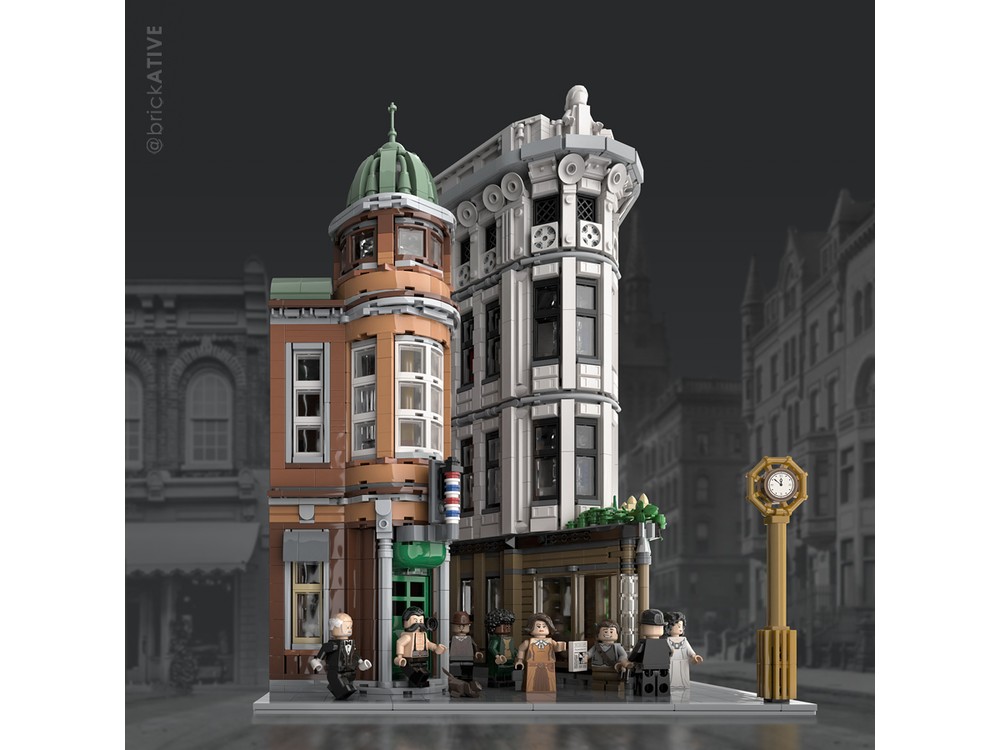 LEGO MOC Flatiron by BrickAtive | Rebrickable - Build with LEGO