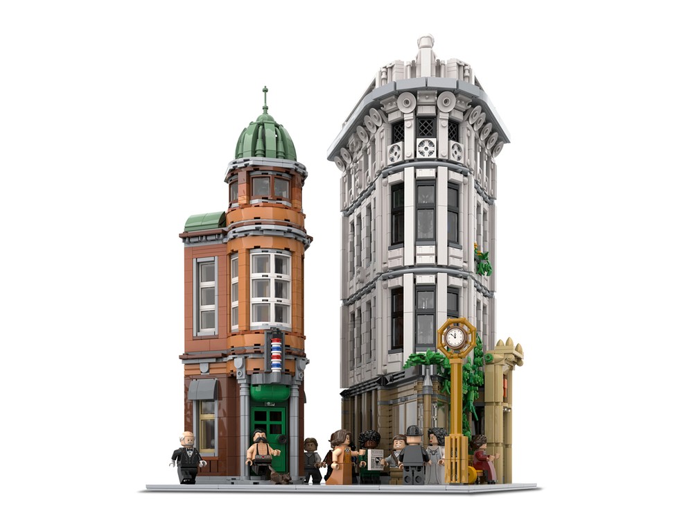 LEGO MOC Flatiron by BrickAtive | Rebrickable - Build with LEGO