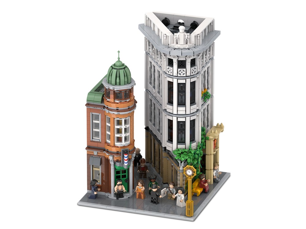 LEGO MOC Flatiron by BrickAtive | Rebrickable - Build with LEGO